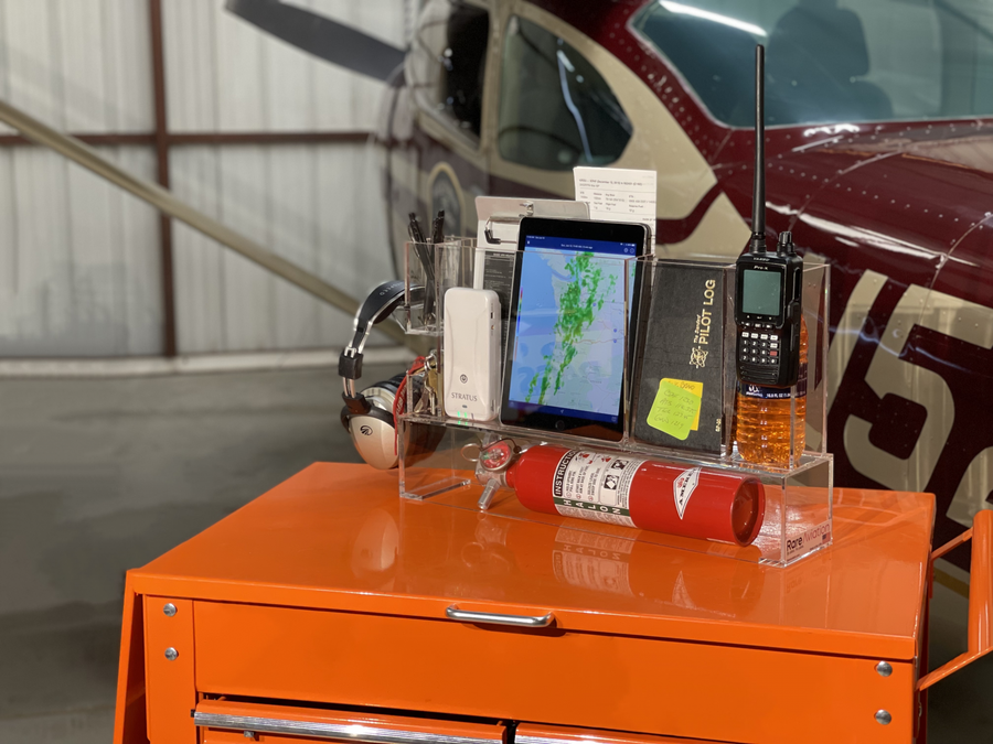 Cockpit Organizer Cessna 172 (177, 182, 205, 206, 210, 337) – Rare Aviation